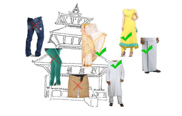 जानिए क्या है भगवान के दर्शन के लिए प्रमुख मंदिरों के ड्रेस कोड और उपाय ...