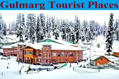 Gulmarg Tourist Places - गुलमर्ग में घूमने की जगह बर्फ से ढके पहाड़ ...